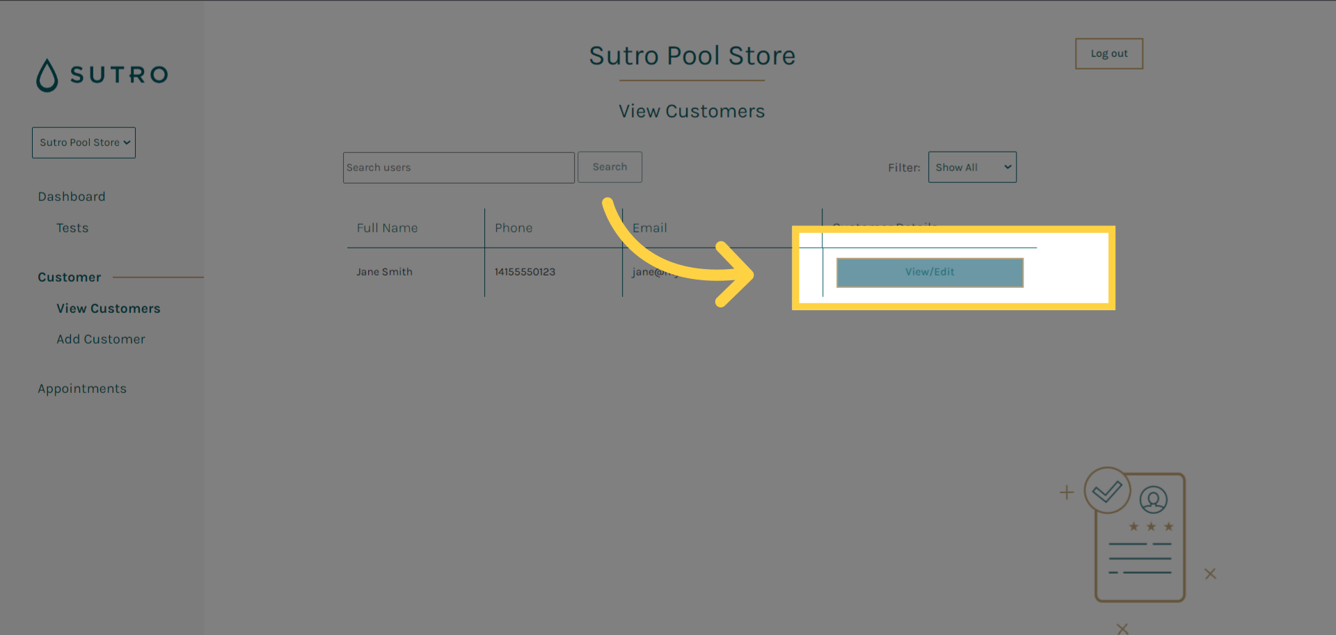 How to add a pool or spa to a customer profile – Sutro