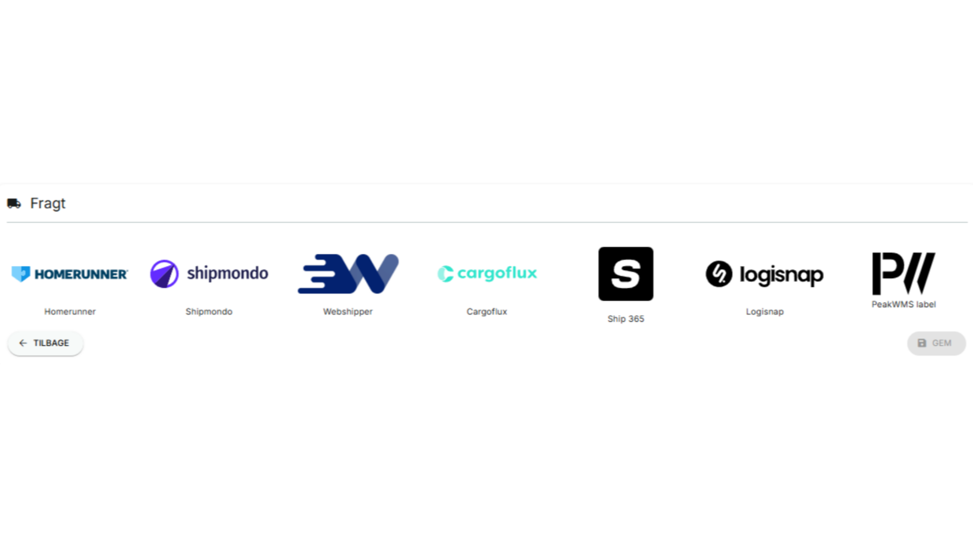 PeakWMS - Hvordan opsætter jeg fragtintegration Shipmondo i PeakWMS?