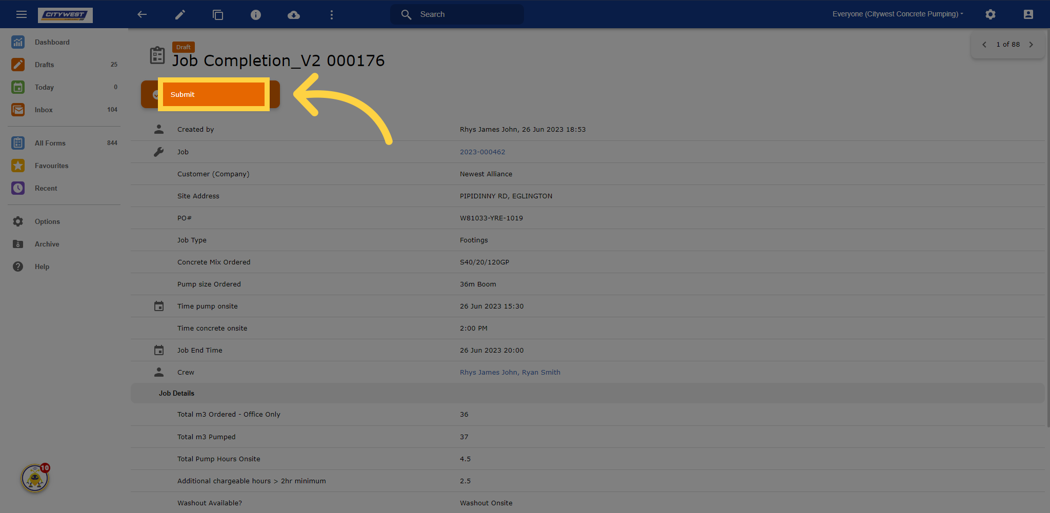 Ex_Forms_BL_UG-Update a Submitted form on Web_04/07/23-V1 – Kynection