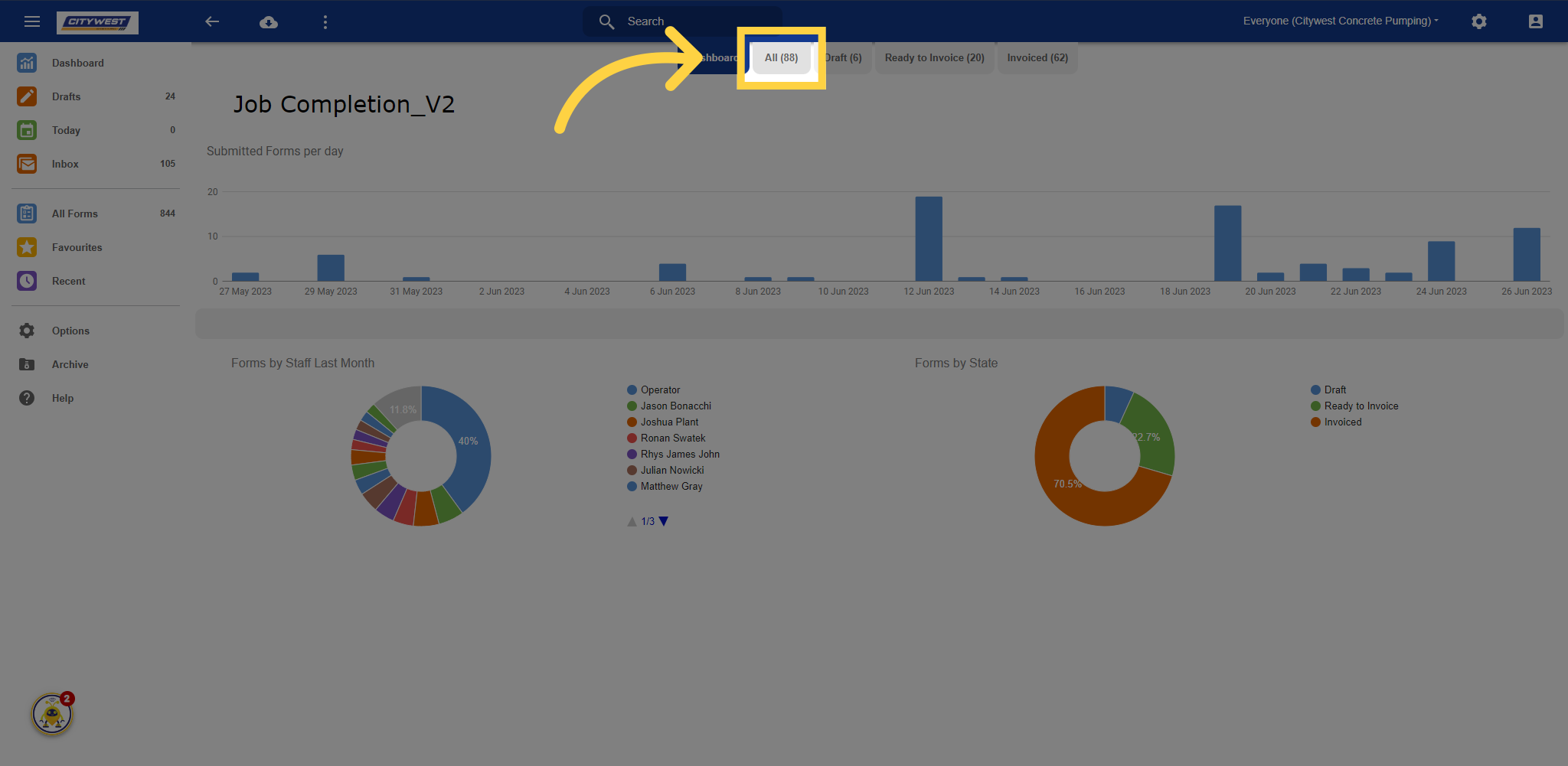 Ex_Forms_BL_UG-Update a Submitted form on Web_04/07/23-V1 – Kynection