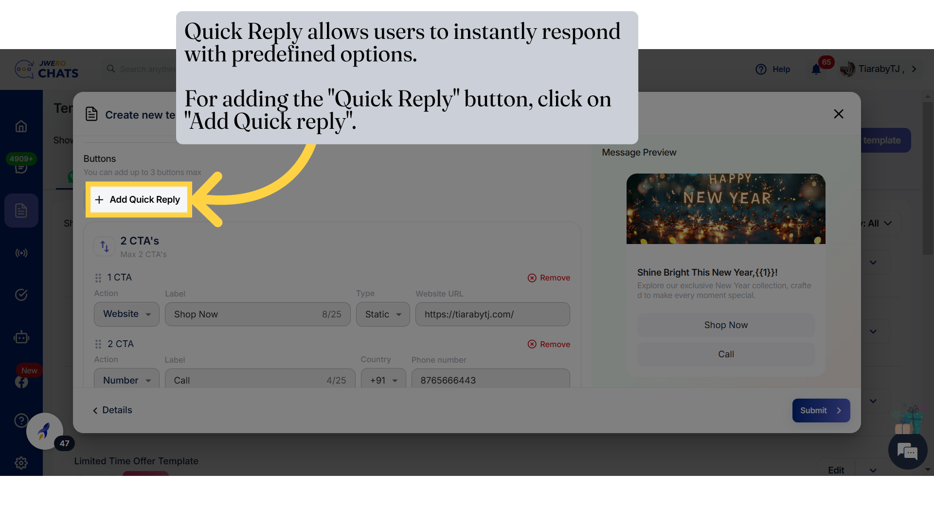 How To Create Generic Instagram and Messenger Template