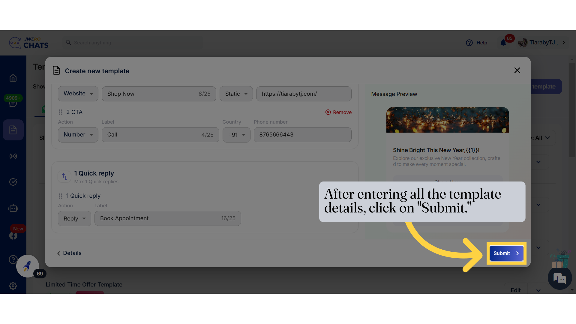 How To Create Generic Instagram and Messenger Template