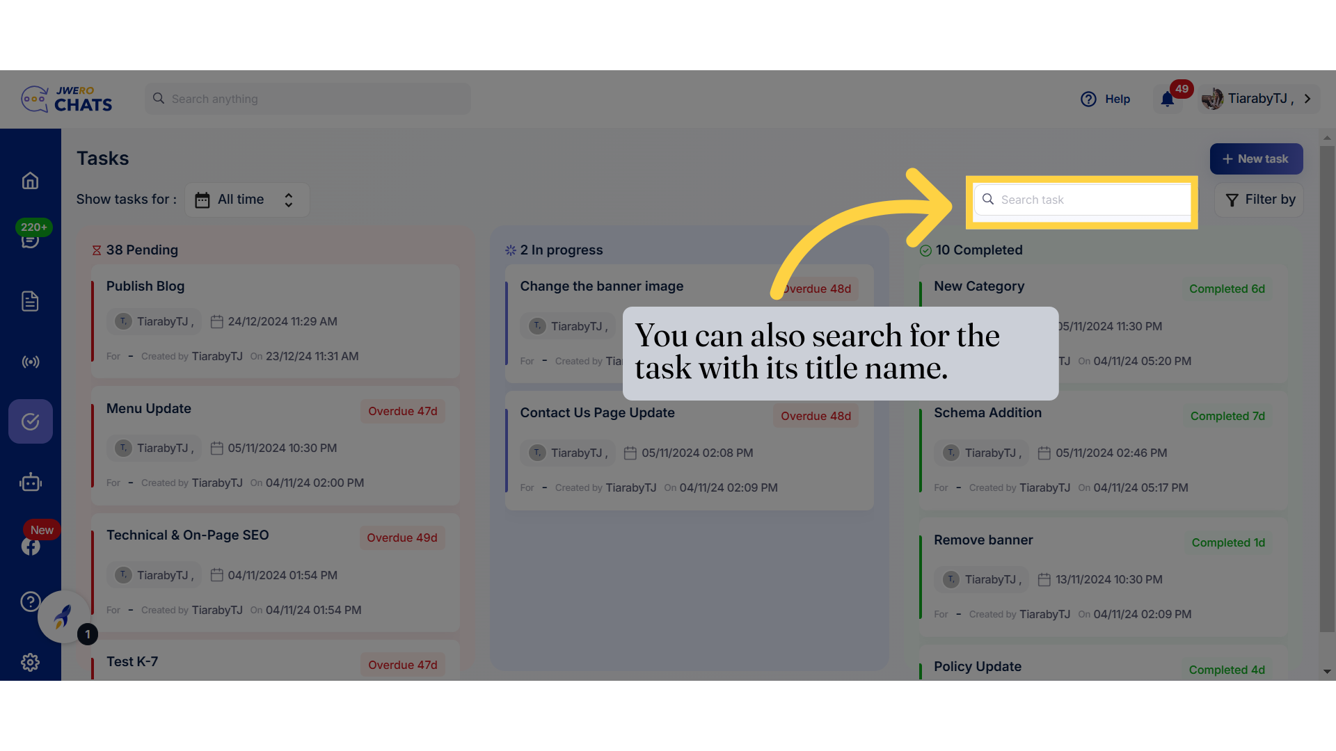 How To Delete The Task