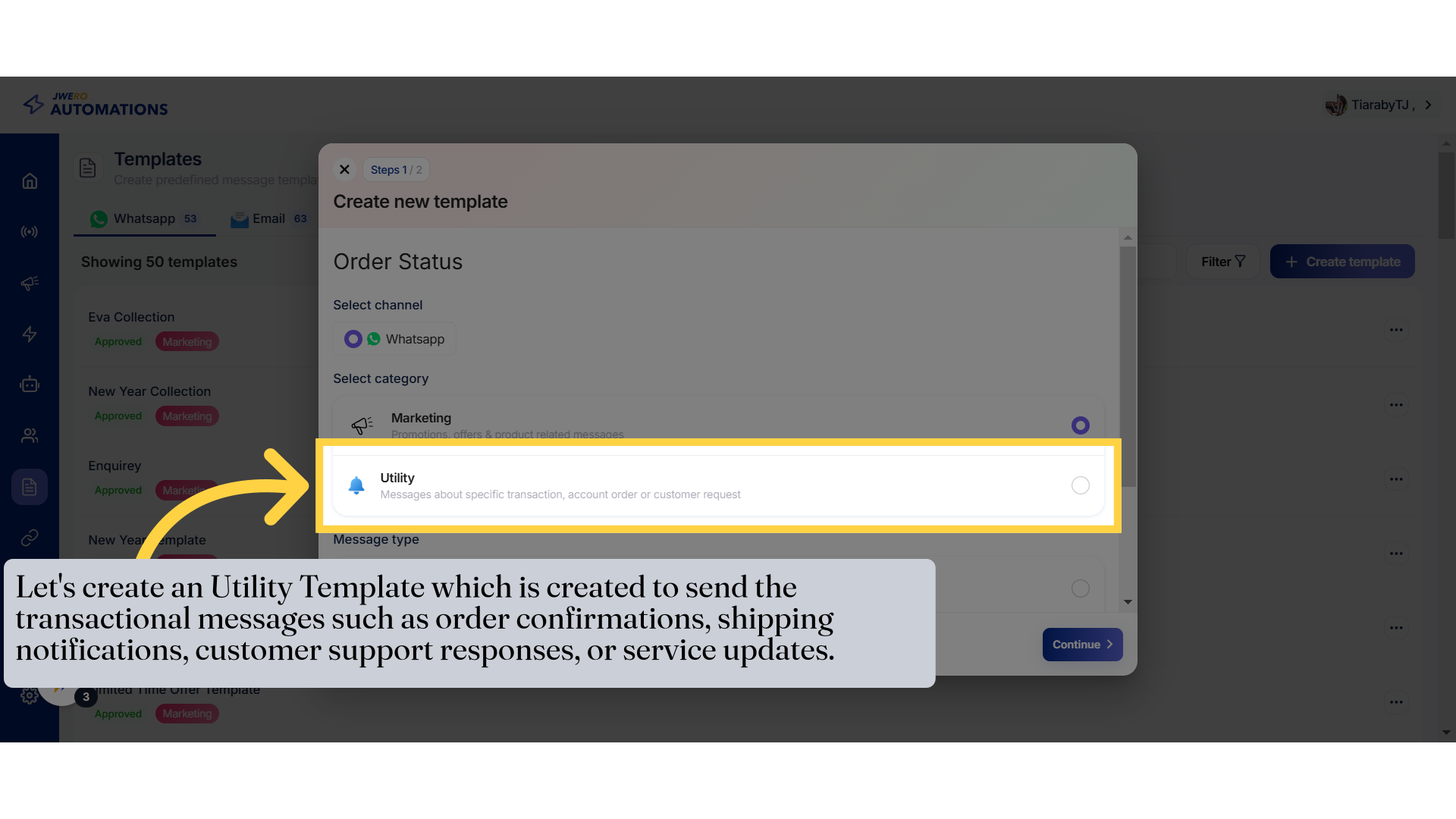 How To Create Utility Custom Template