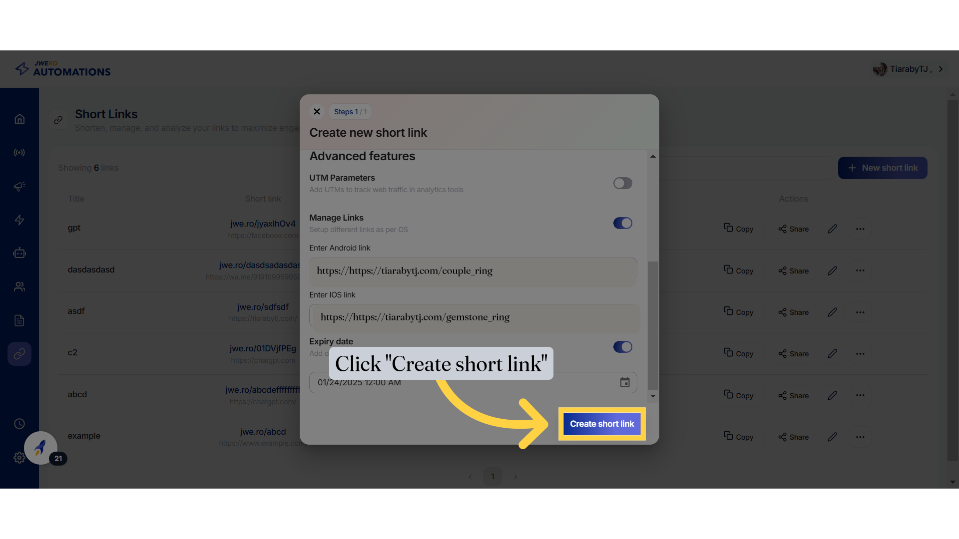 How To Create Short Links