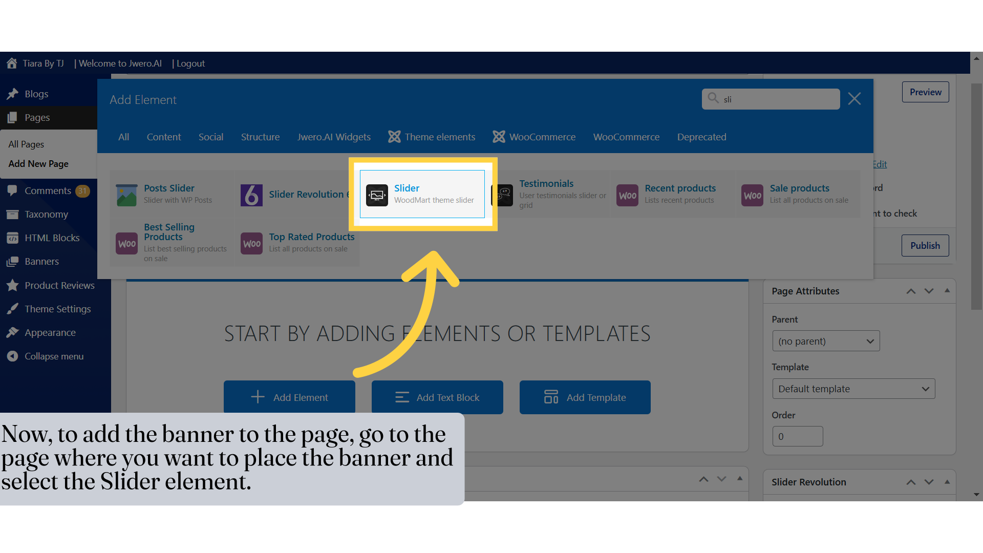 How To Create A Banner