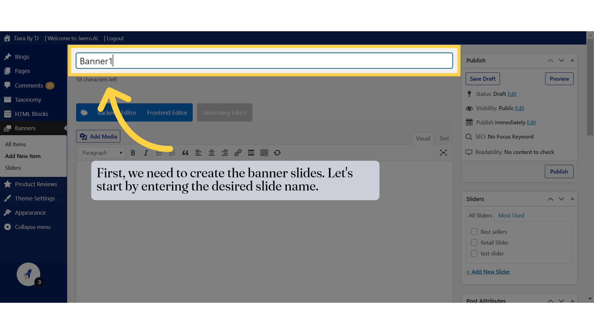 How To Create A Banner