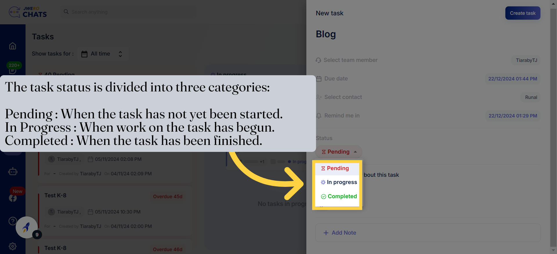 How To Create A Task