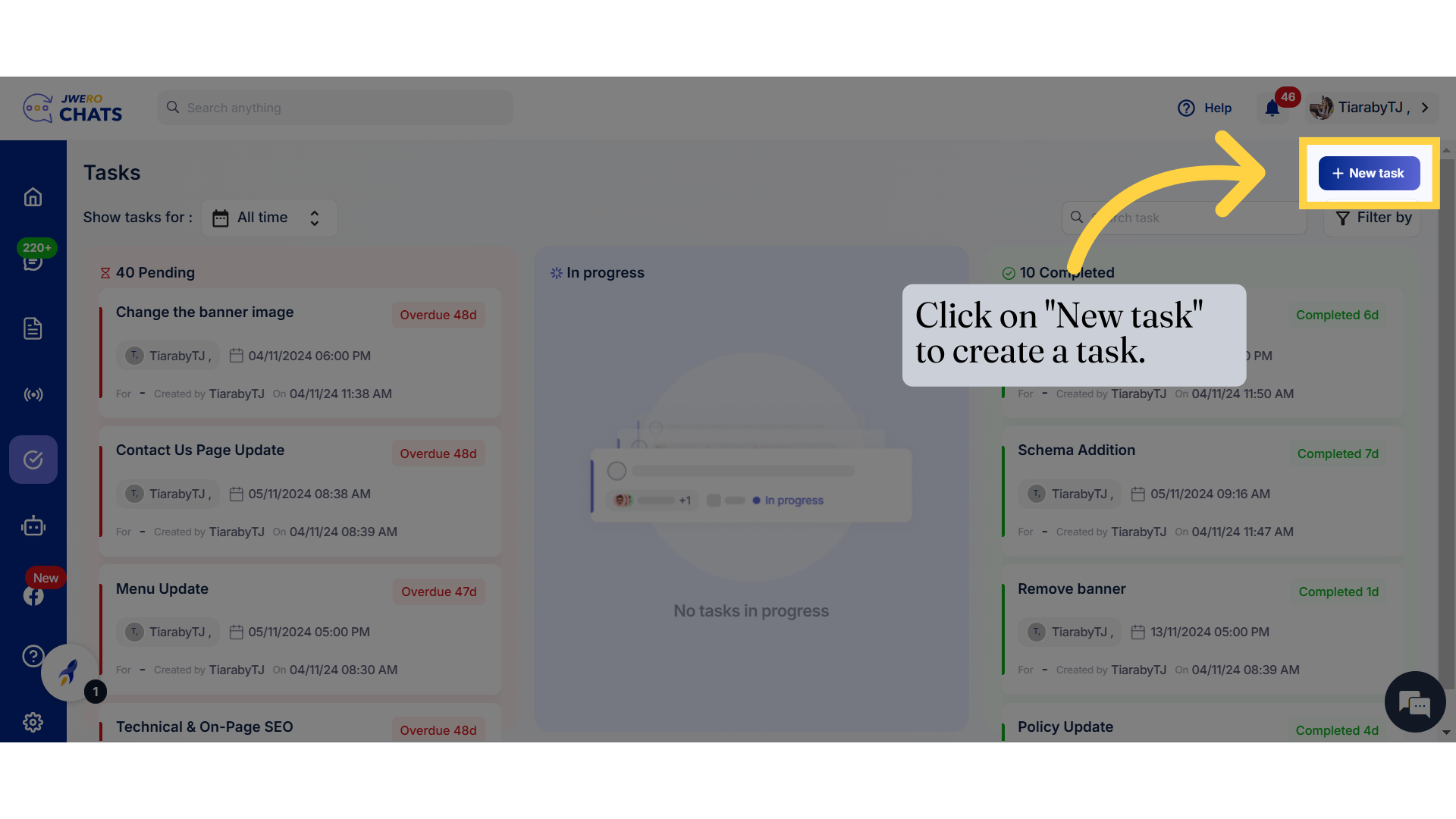 How To Create A Task
