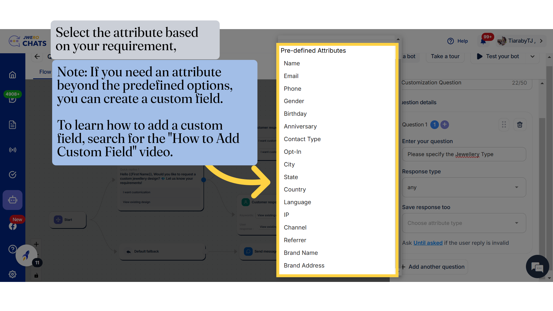 Questions Action In Chatbot