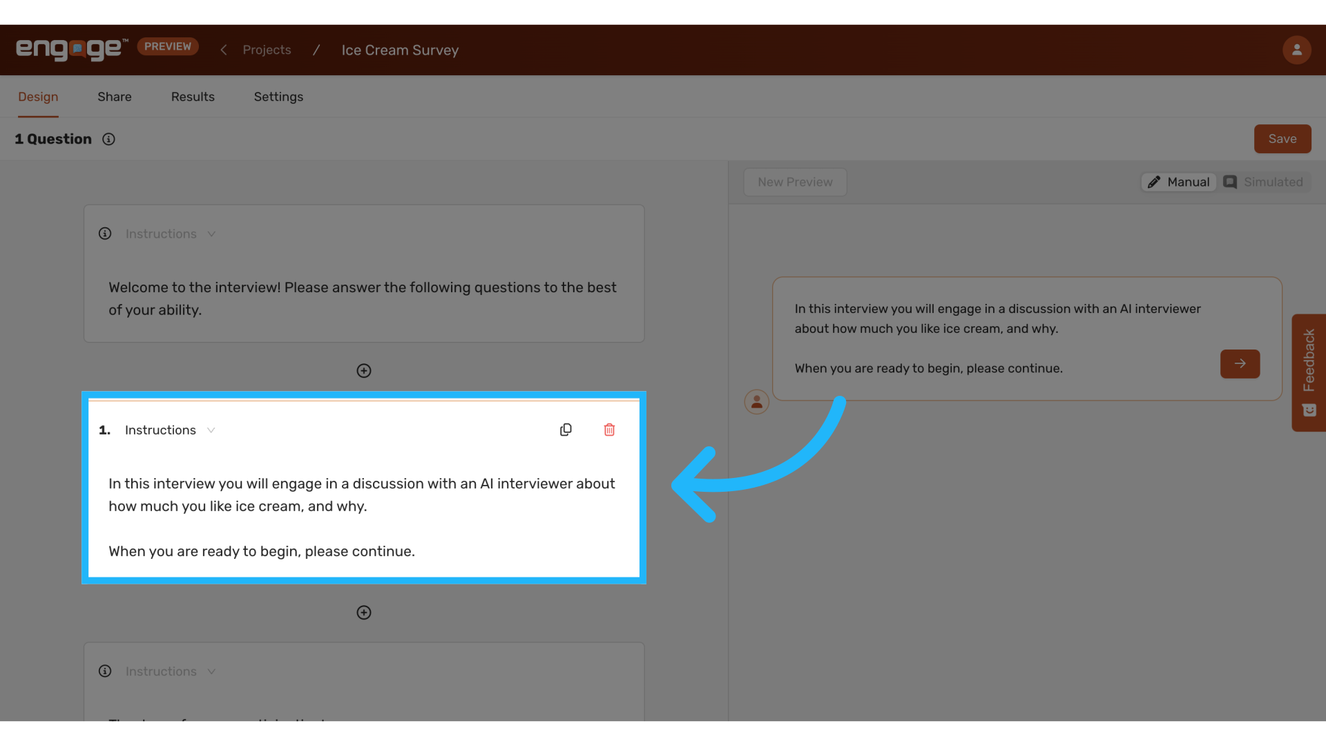 Create a Project from Scratch – Engage