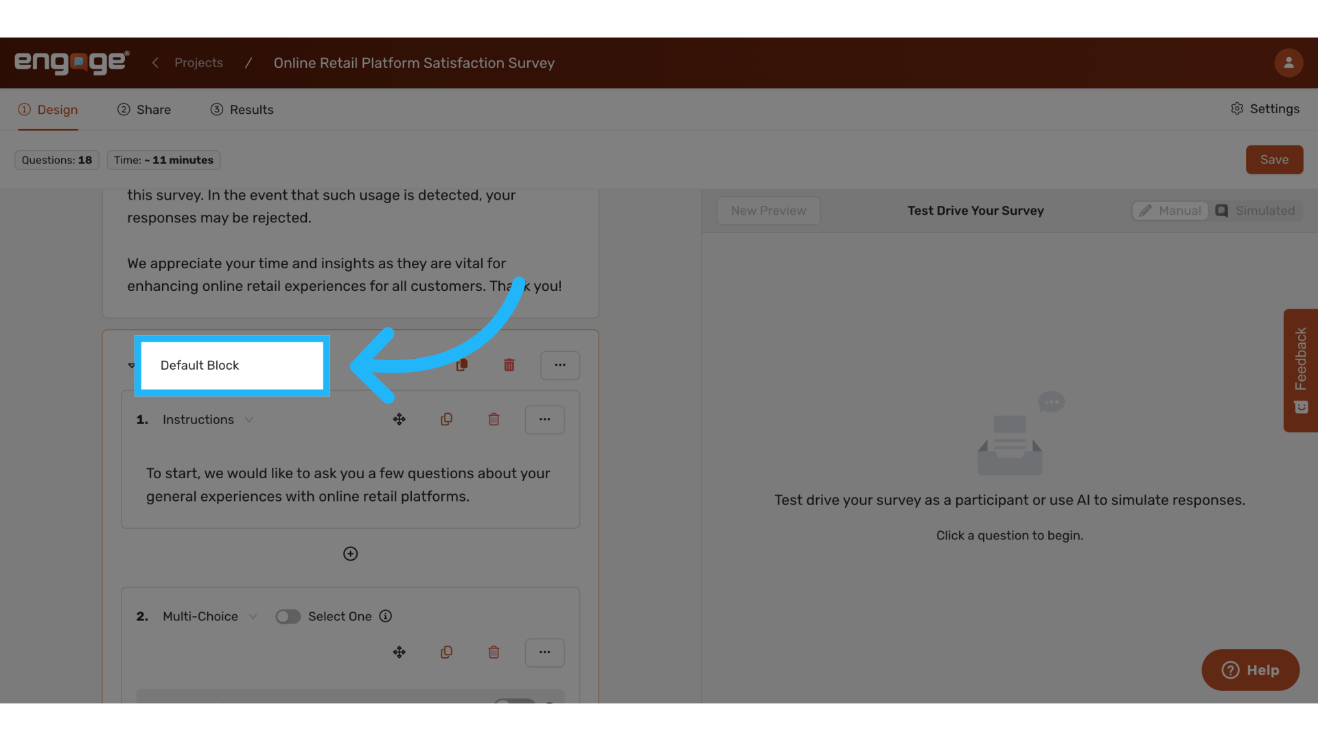 Using Blocks on Engage – Engage