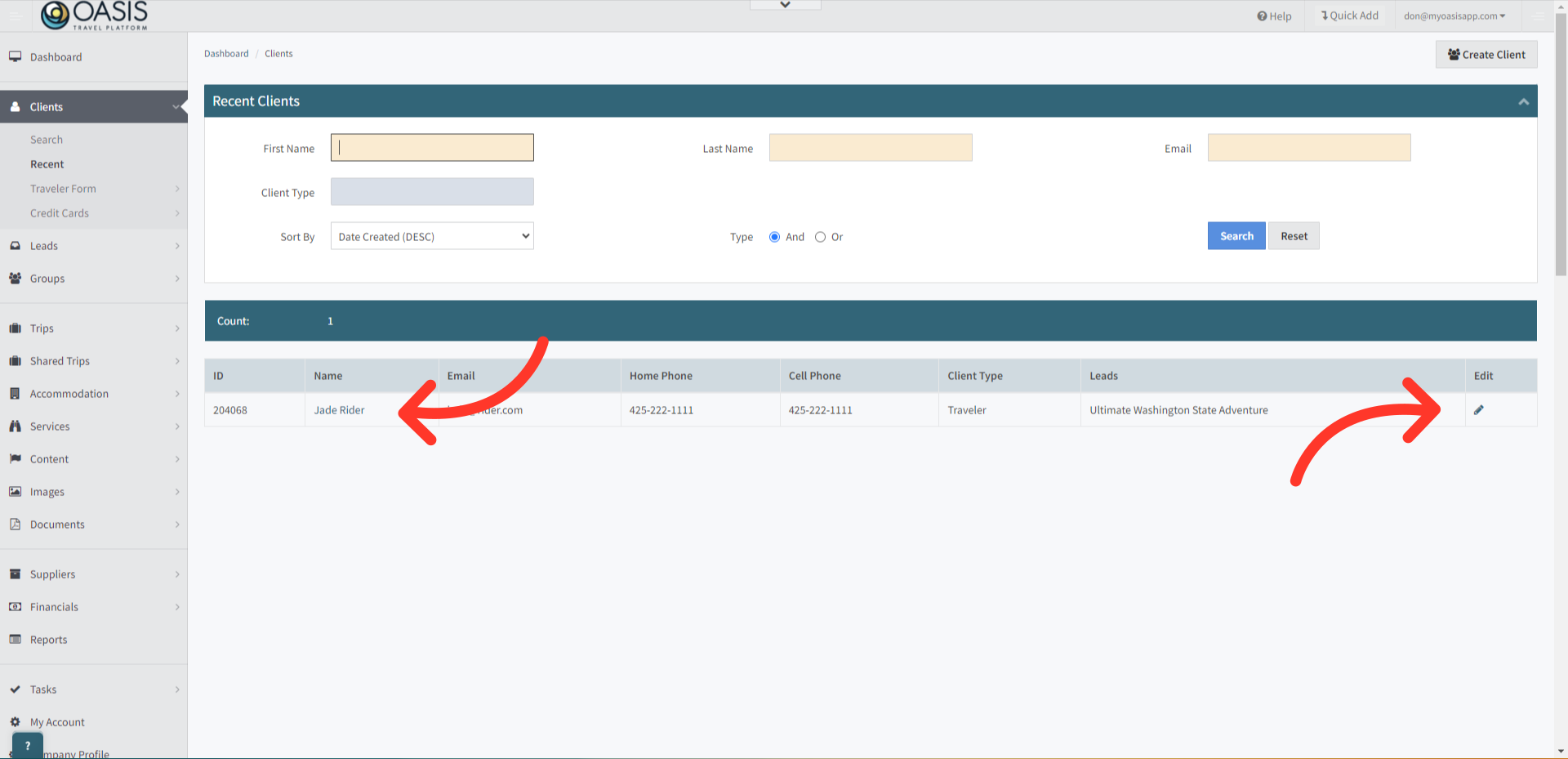 How to Create a New Client