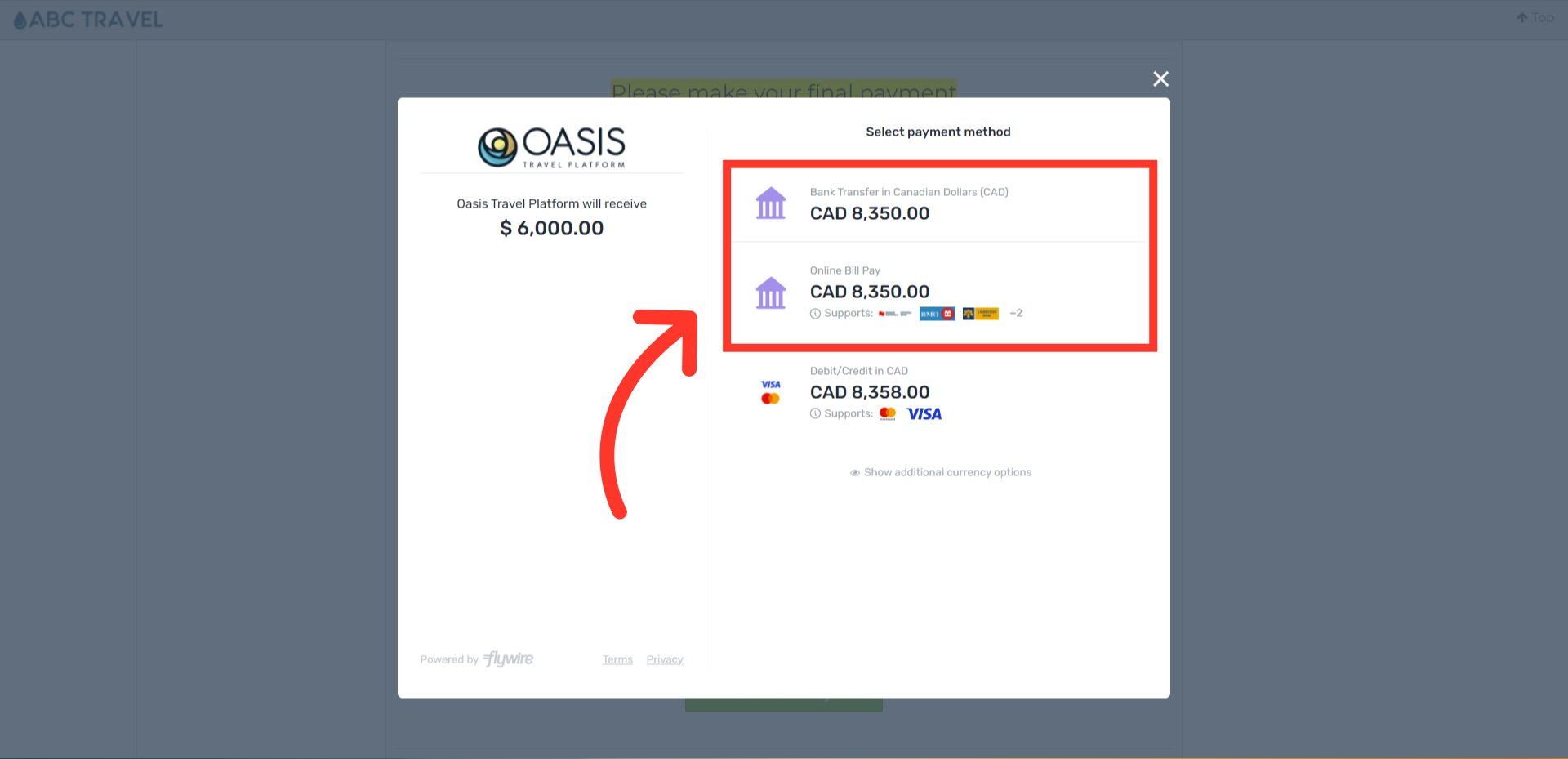 How to Pay Using Flywire