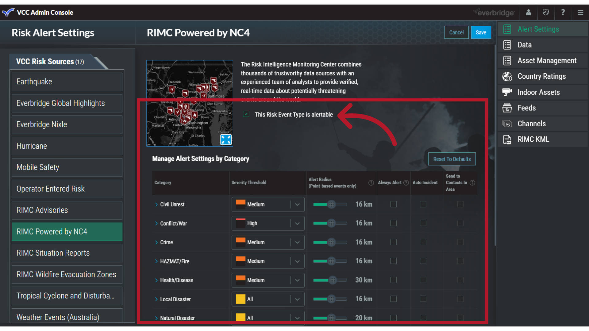VCC: Navigating the VCC Admin Console – Everbridge