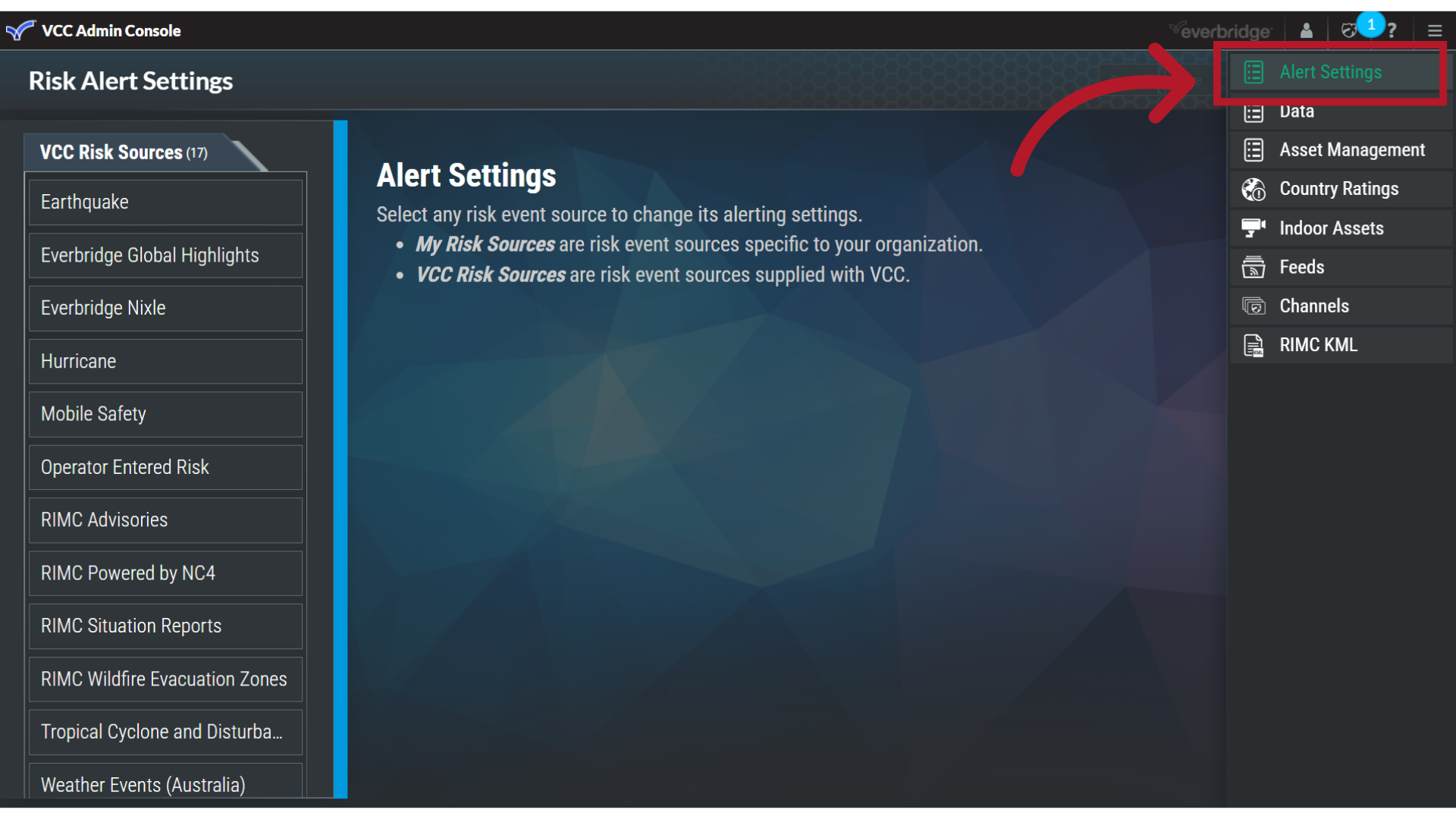 VCC: Navigating the VCC Admin Console – Everbridge