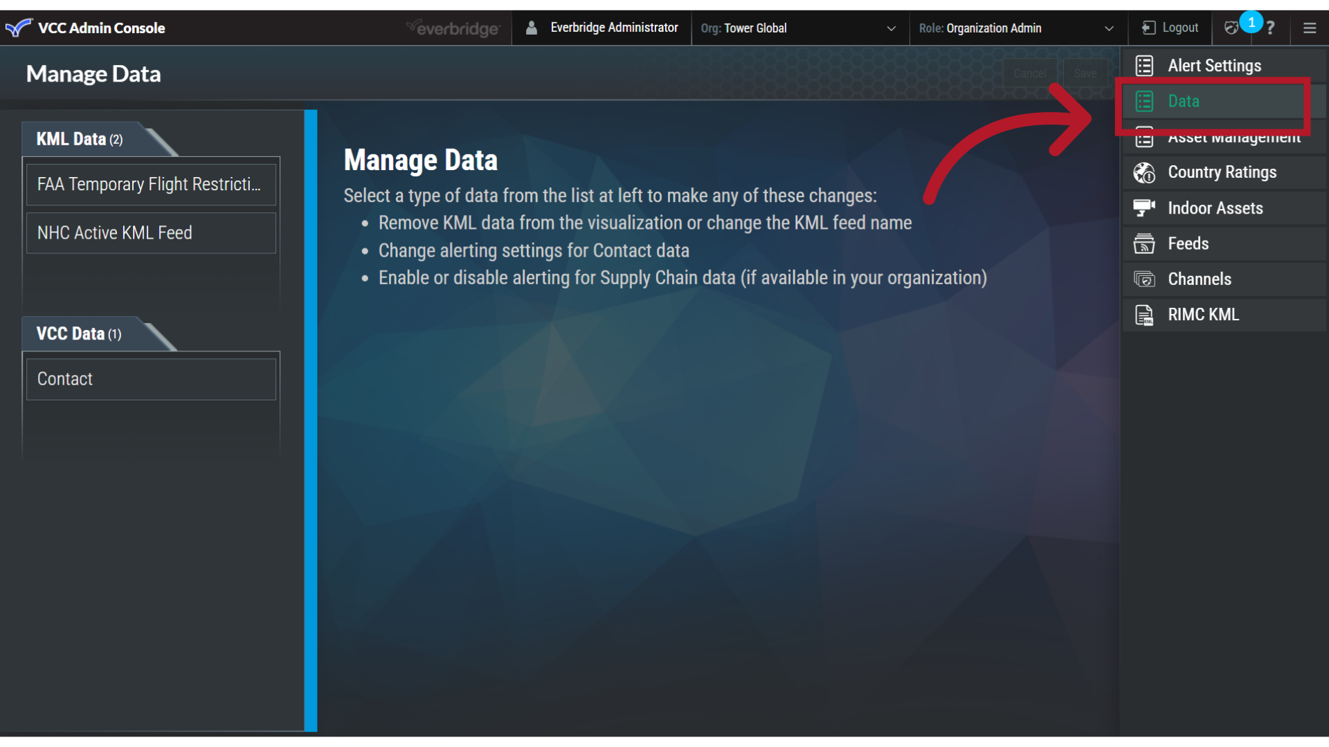 VCC: Navigating the VCC Admin Console – Everbridge