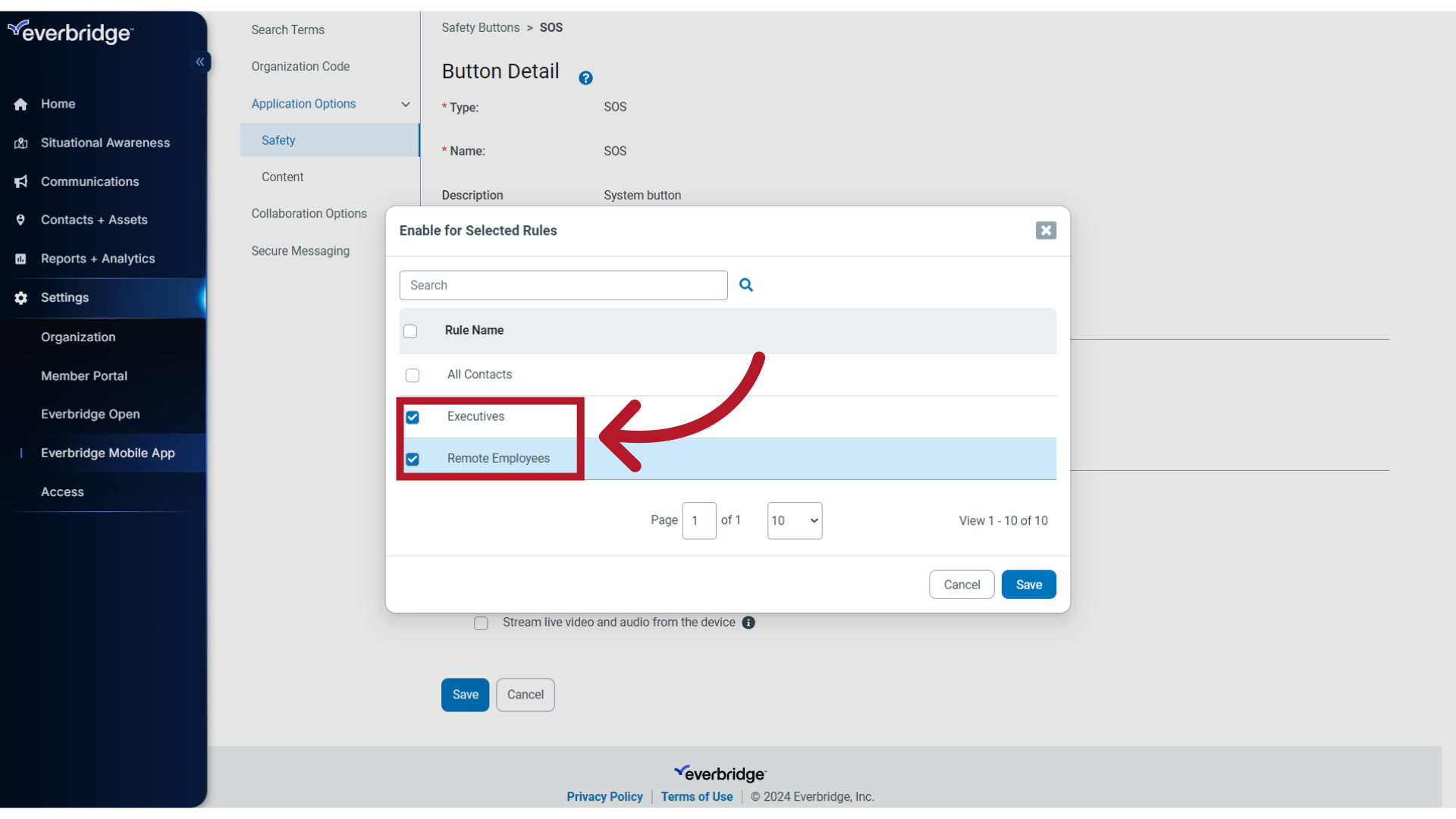 360™: Configuring Safety Buttons for the Everbridge Mobile App via the ...
