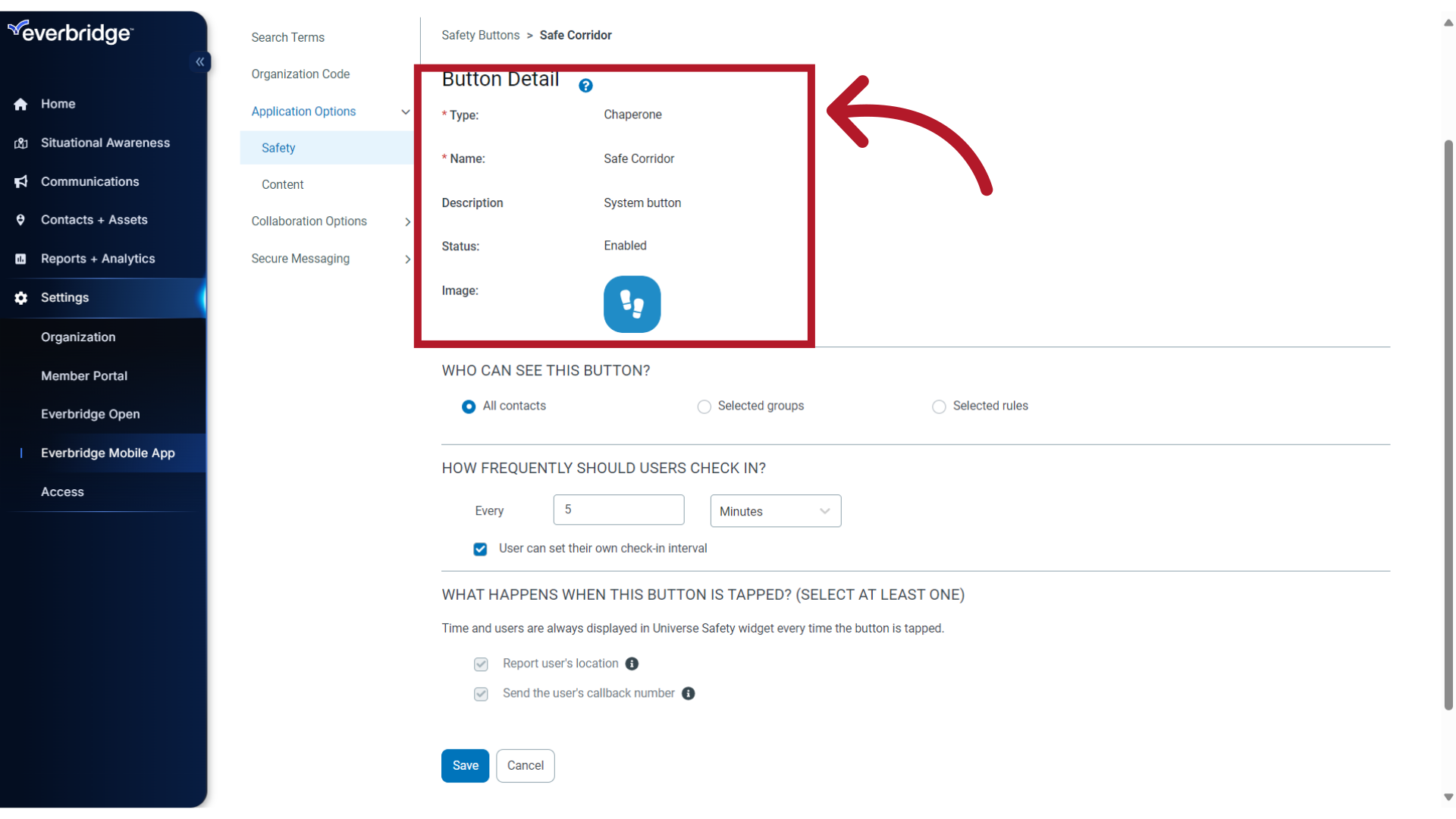 360™: Configuring Safety Buttons for the Everbridge Mobile App via the ...