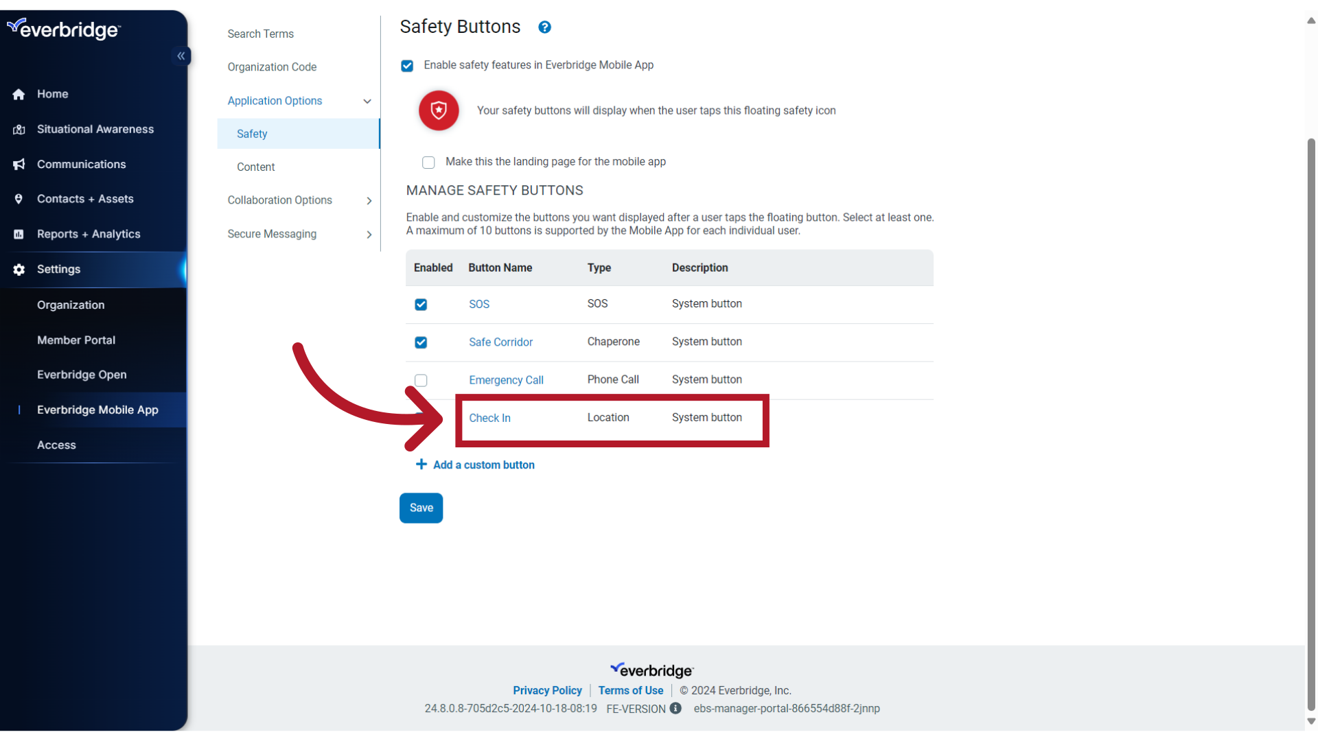360™: Configuring Safety Buttons for the Everbridge Mobile App via the ...