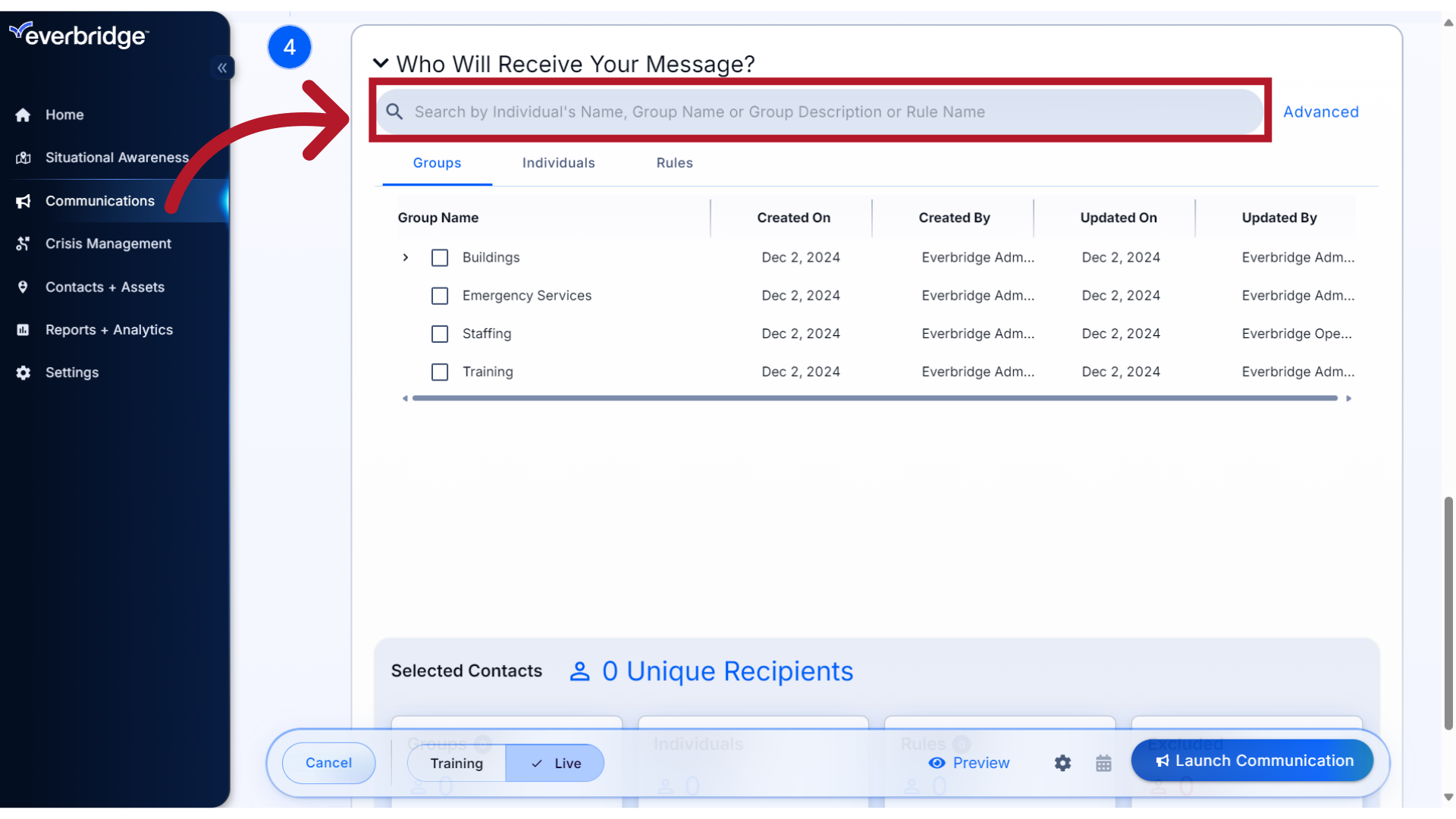 360™: Digging Deeper with Communications (Message Recipients) – Everbridge