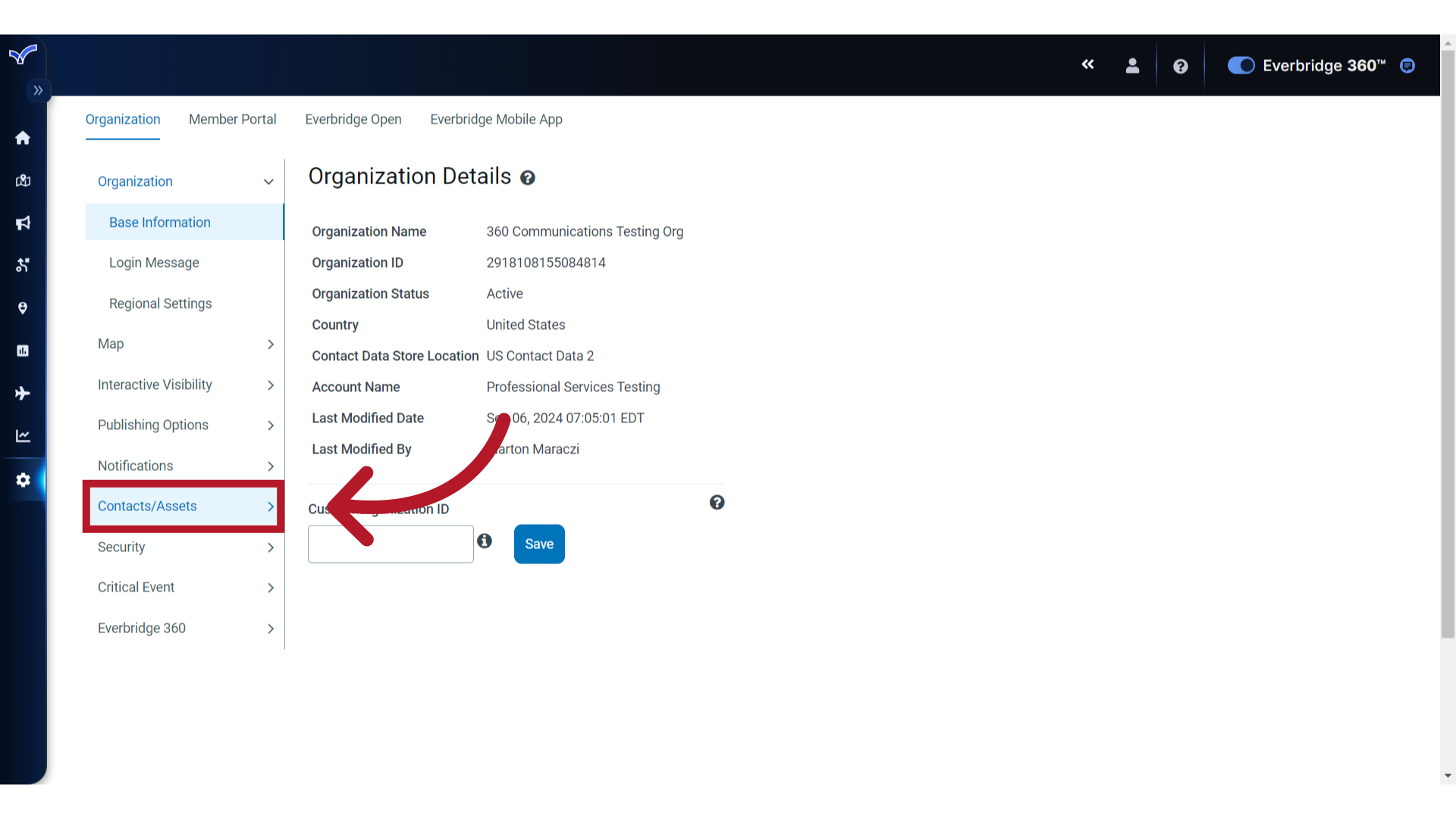 EBS: Configuring Asset Types – Everbridge