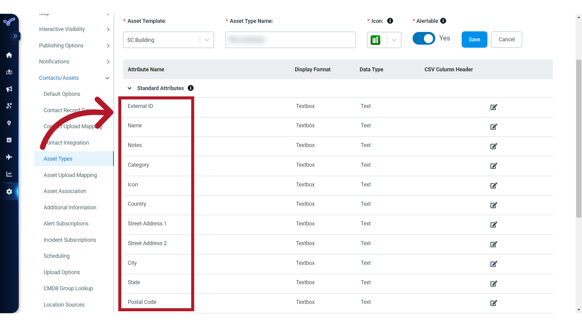 EBS: Configuring Asset Types – Everbridge
