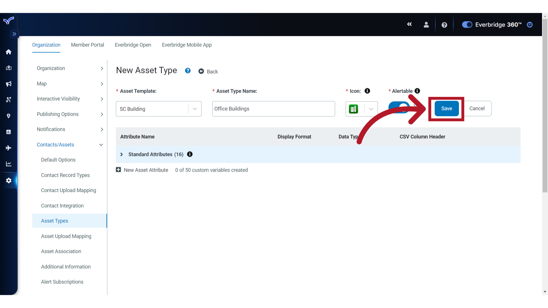 EBS: Configuring Asset Types – Everbridge