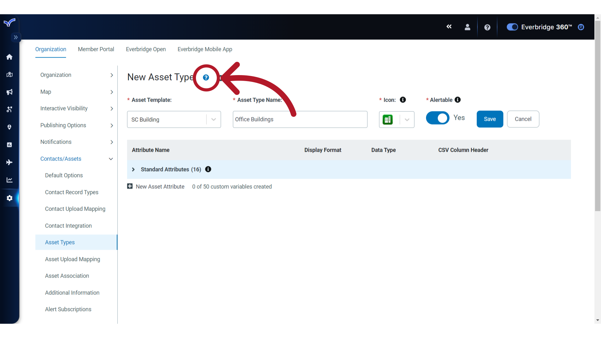 EBS: Configuring Asset Types – Everbridge