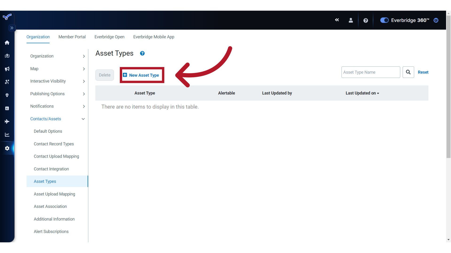 EBS: Configuring Asset Types – Everbridge