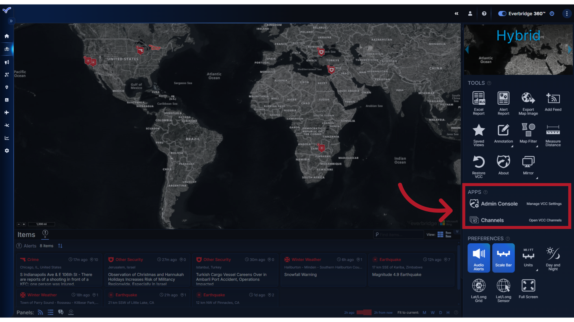 VCC: Navigating the Visual Command Center (VCC) Operator Console ...