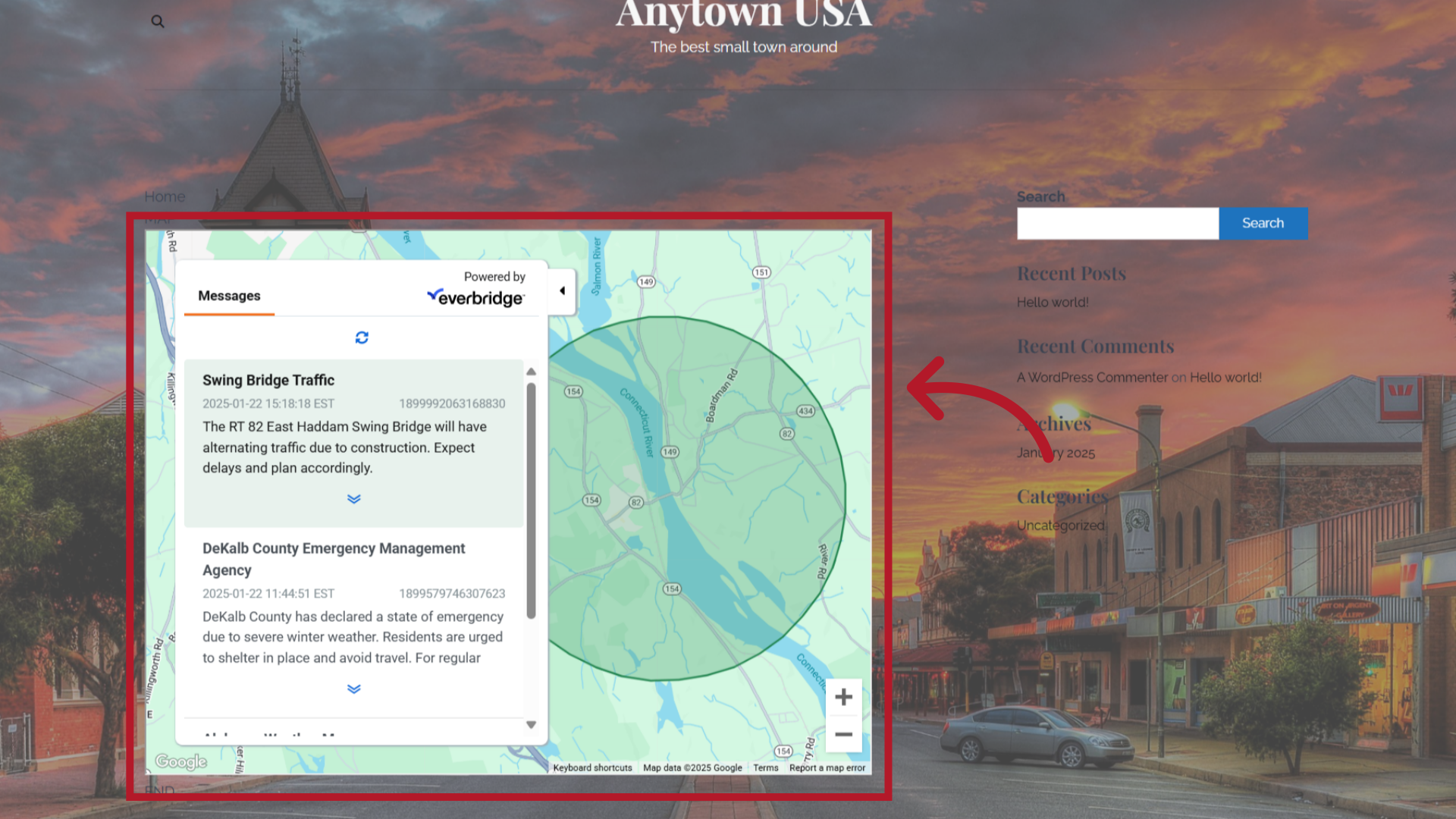 EB360: Configuring an Everbridge Web Widget for Publishing Notifications in Everbridge Suite ...