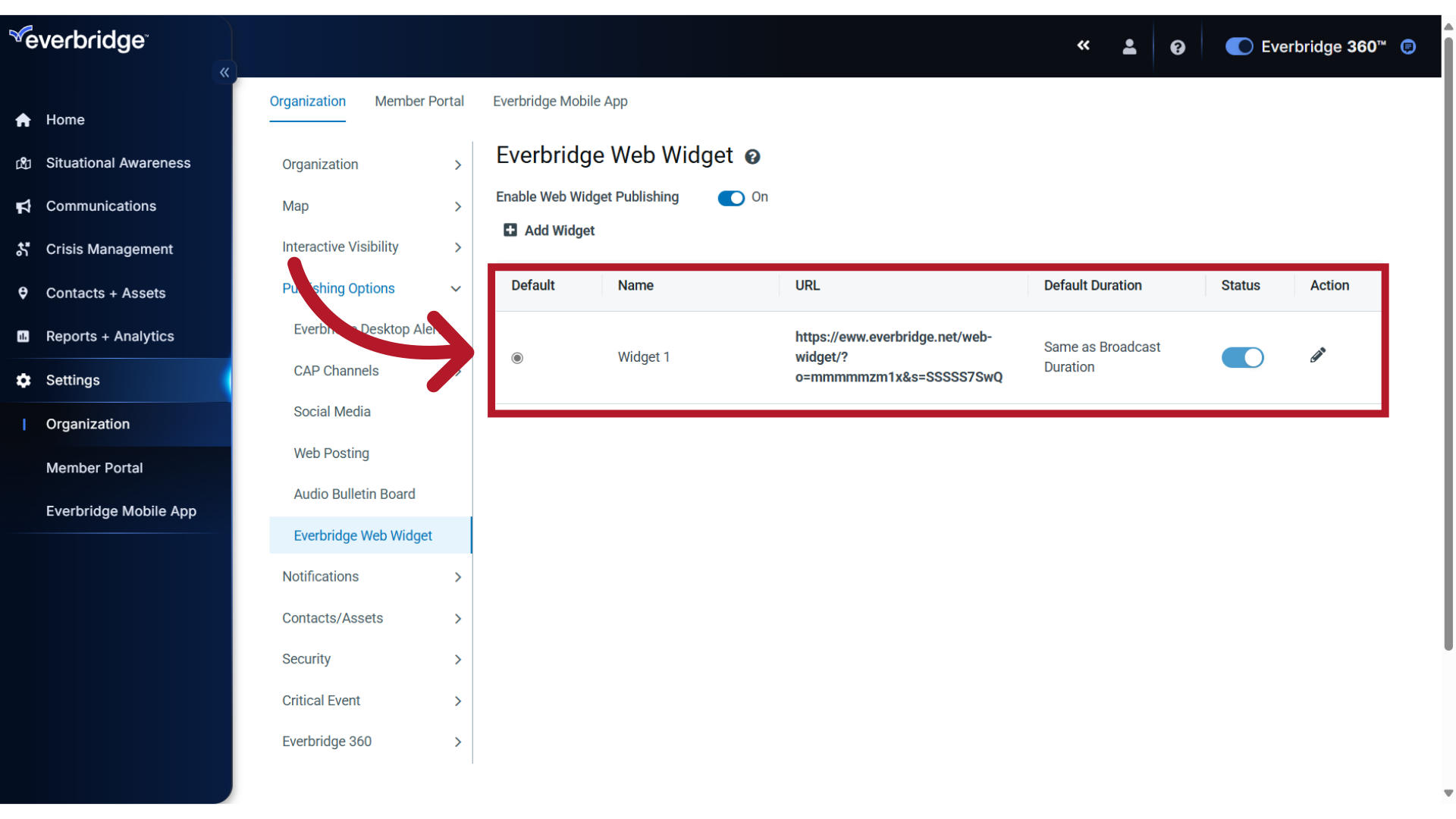 EB360: Configuring an Everbridge Web Widget for Publishing ...