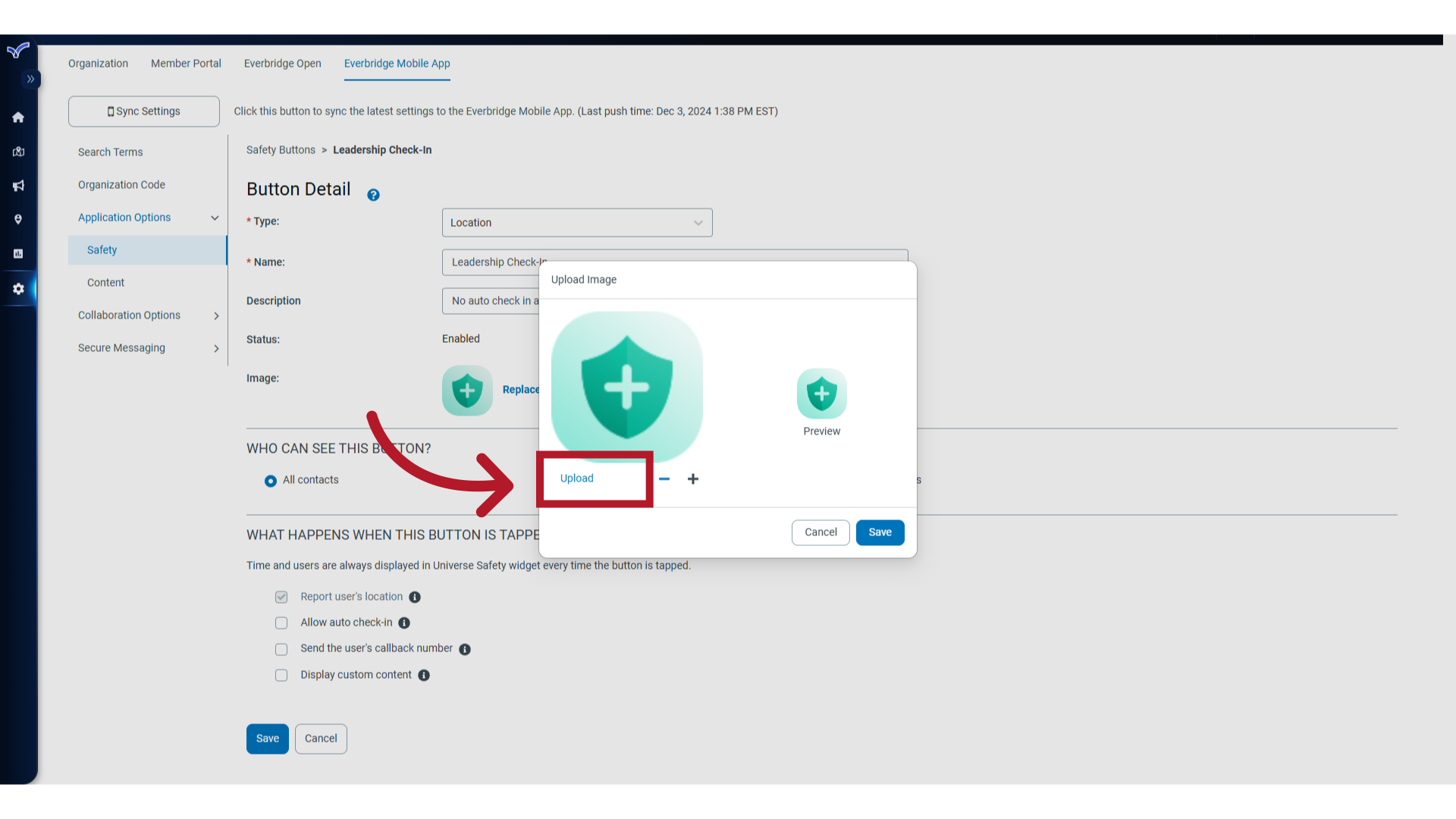 360™ Mobile: Configuring Custom Safety Buttons for the Everbridge Mobile App – Everbridge