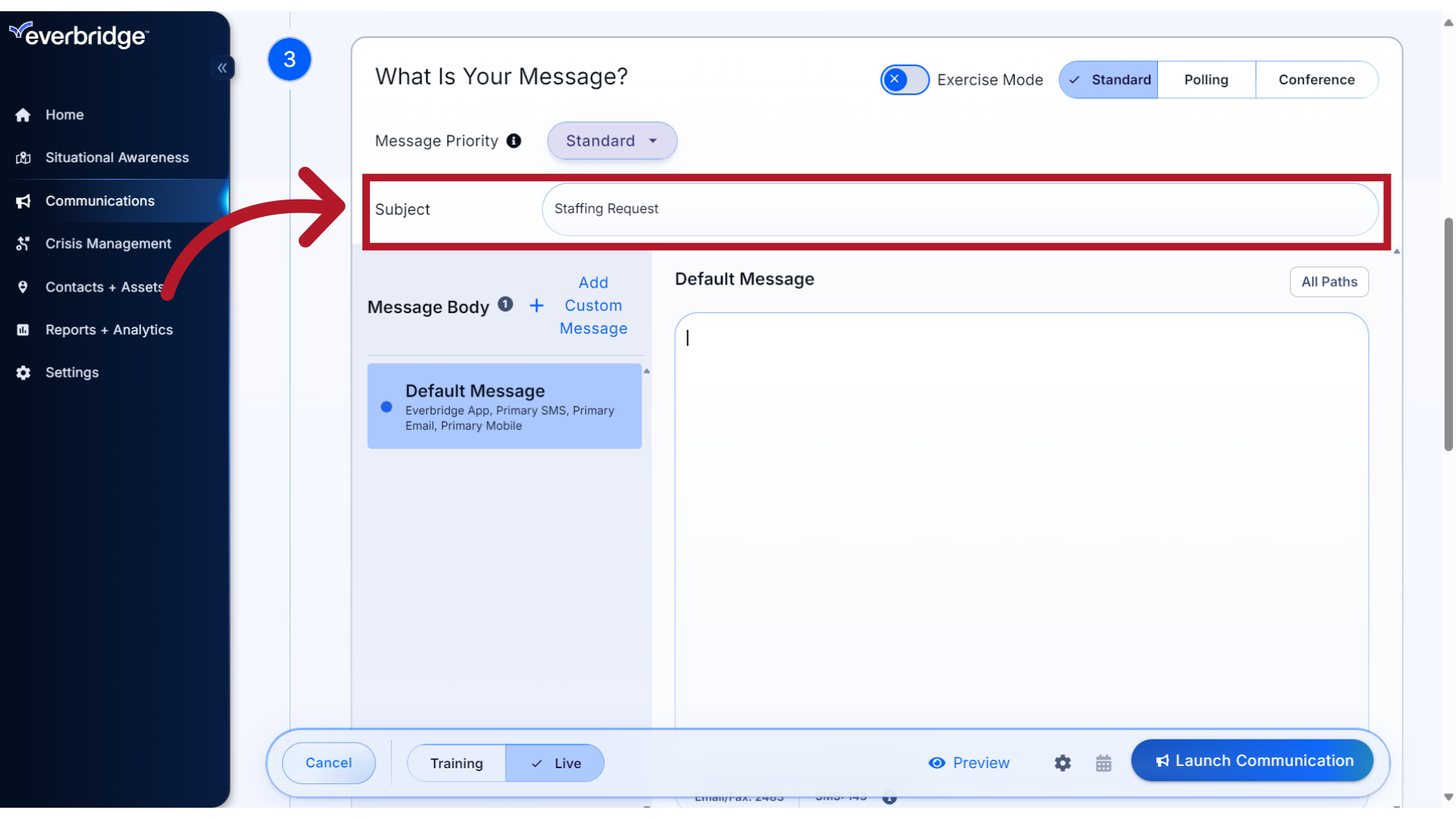 360™: Digging Deeper with Communications (Message Options) – Everbridge