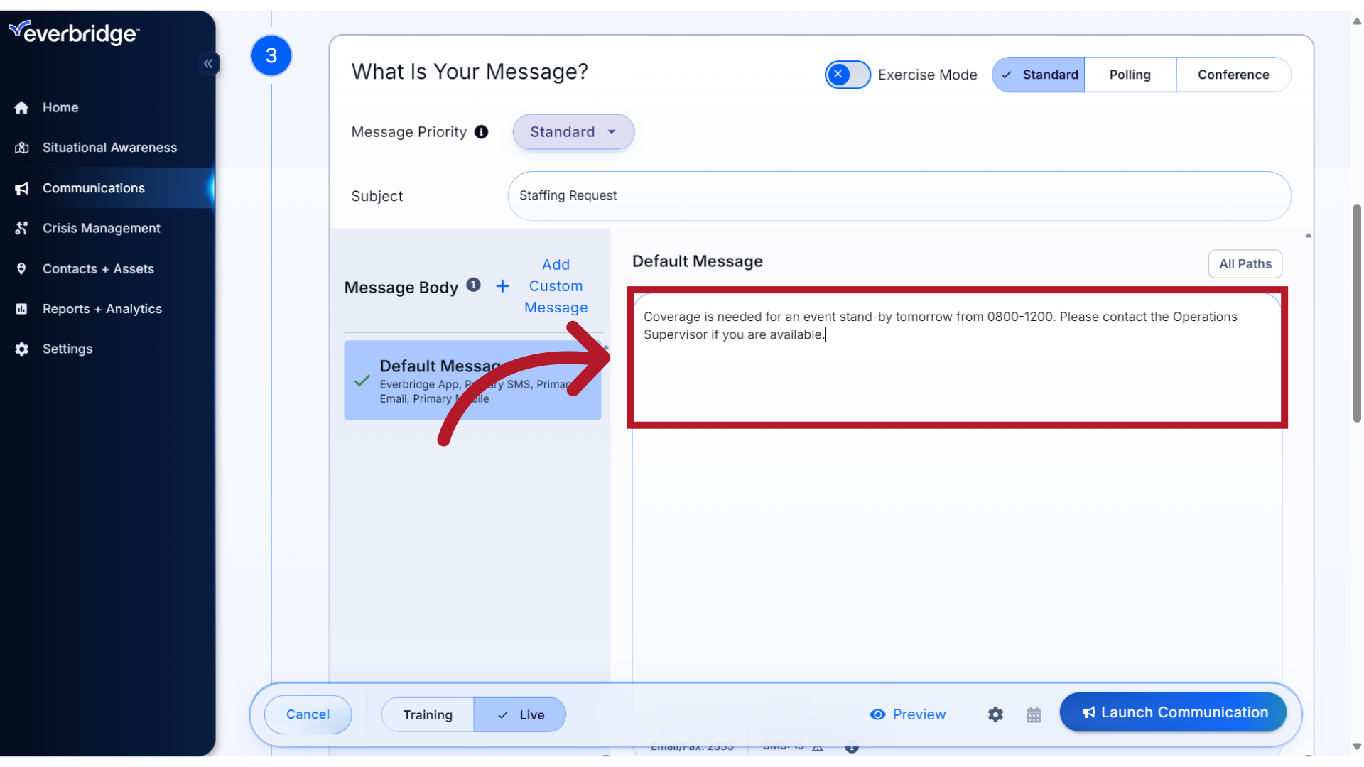 360™: Digging Deeper with Communications (Message Options) – Everbridge