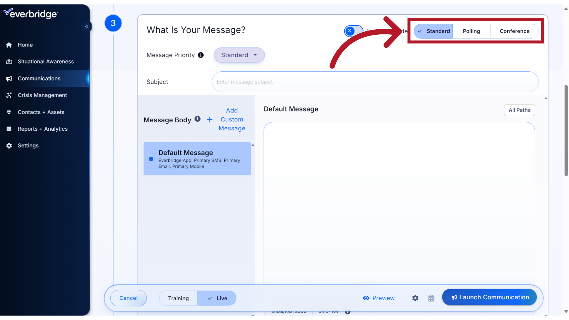 360™: Digging Deeper with Communications (Message Options) – Everbridge