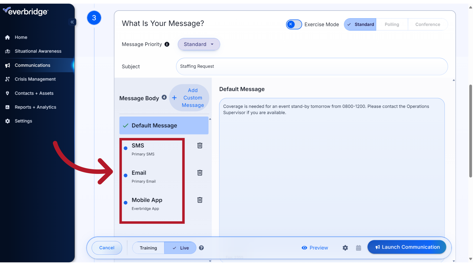 360™: Digging Deeper with Communications (Message Options) – Everbridge