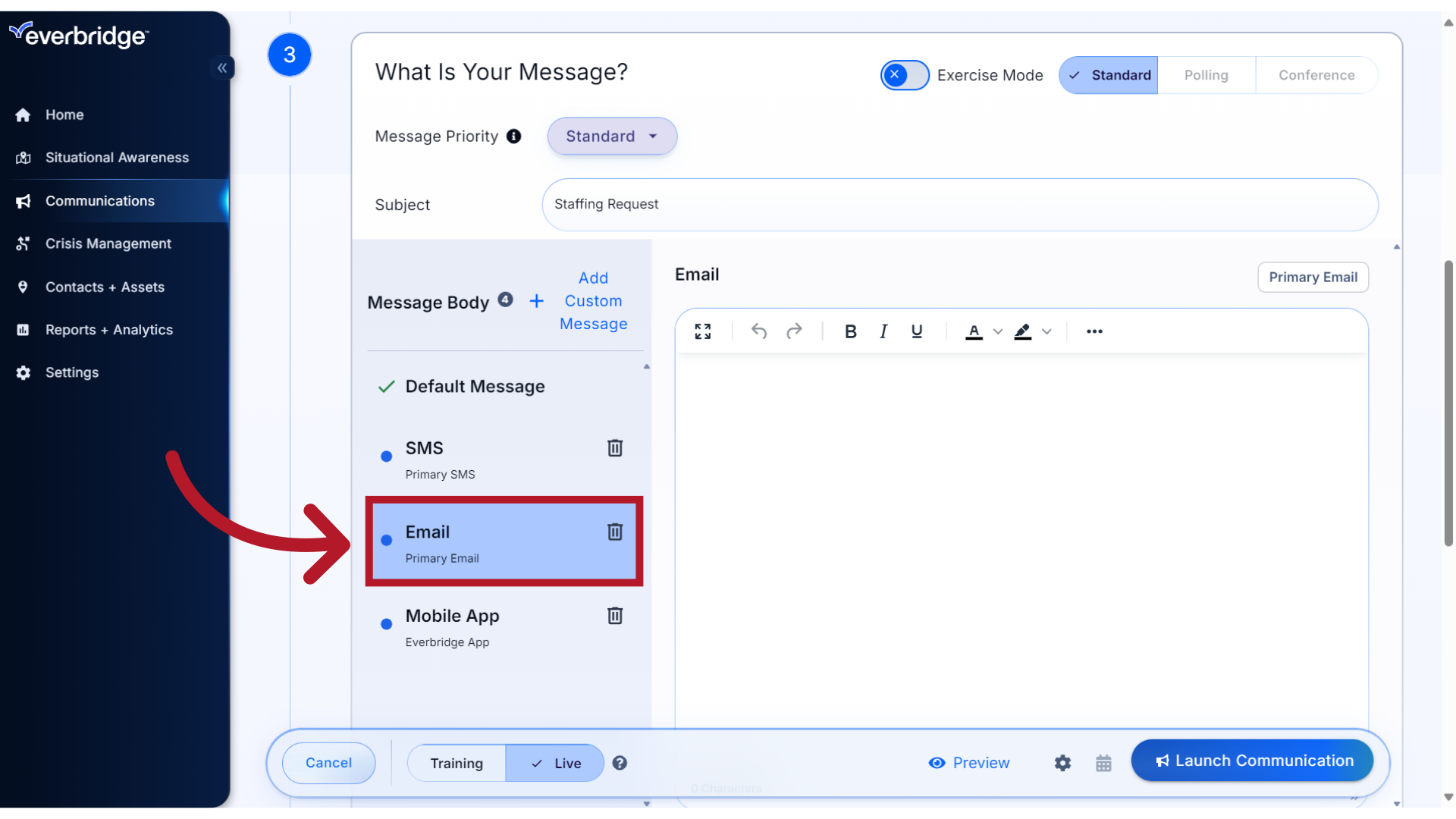 360™: Digging Deeper with Communications (Message Options) – Everbridge
