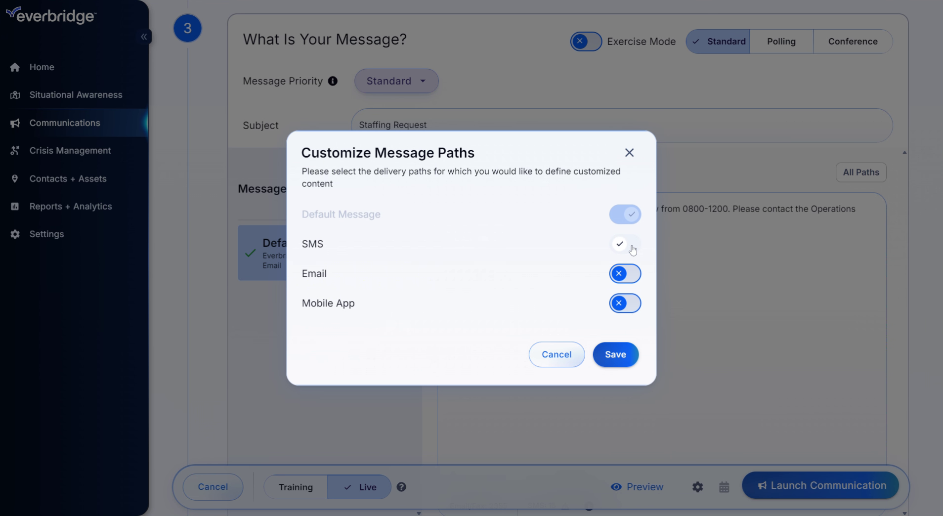 360™: Digging Deeper with Communications (Message Options) – Everbridge